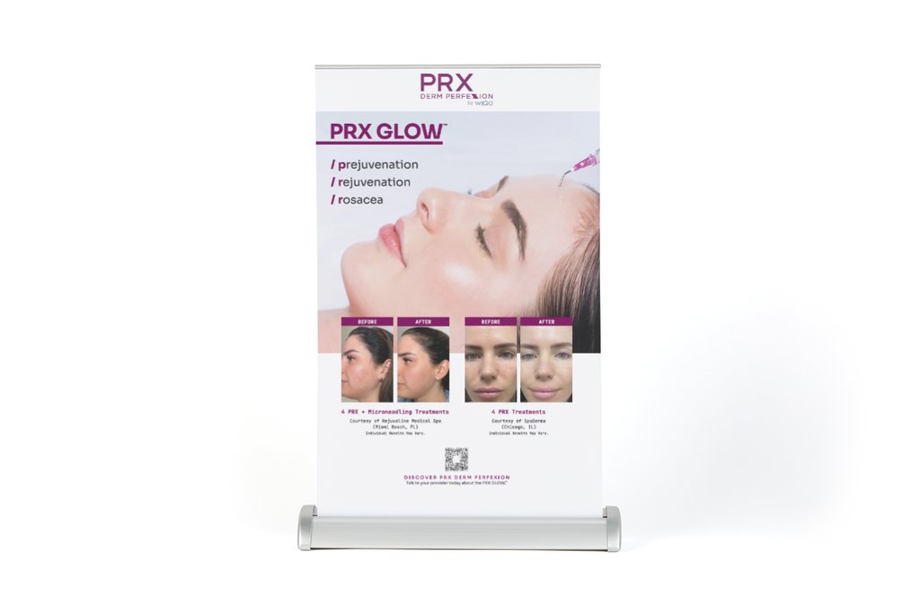 PRX Derm Perfexion 11X17 Table Top Banner-Treatment – WiQo® US, Inc.